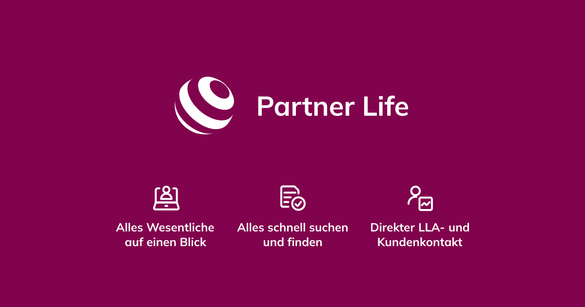 Partner Life – In Partner Life einloggen